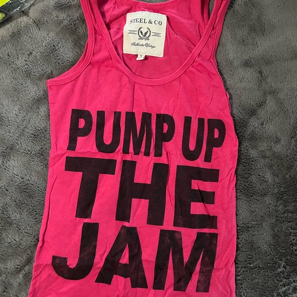 Steel and Co | Tops | Pump Up The Jam Tank Top | Poshmark